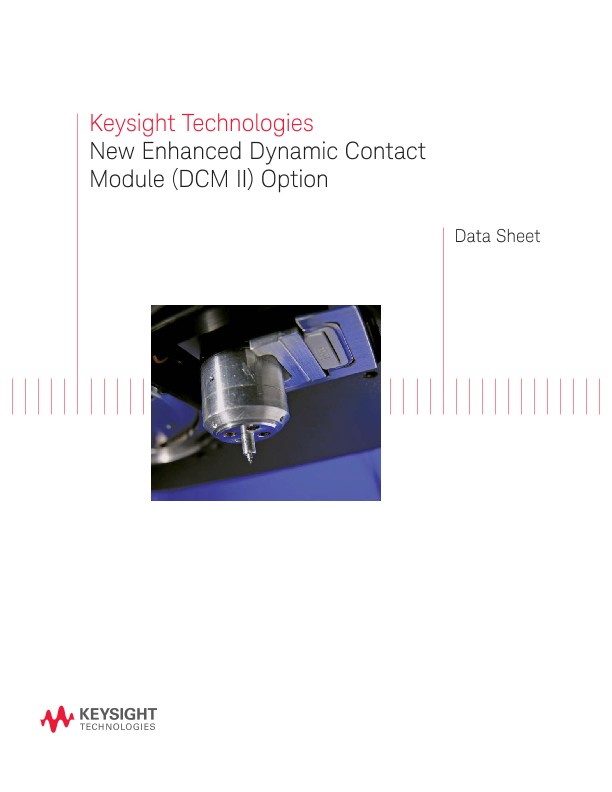 New Enhanced Dynamic Contact Module (DCM II) Option PDF Asset Page | Keysight